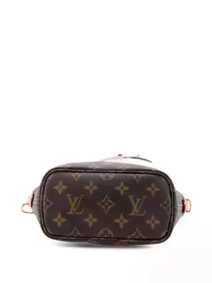 LOUIS VUITTON Neverfull Nm Monogram Canvas Bb Tote Bag