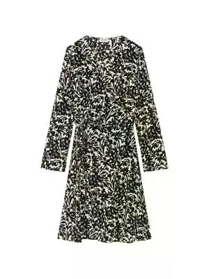 Zadig&Voltaire Remoir Soft Night Flowers Midi Dress