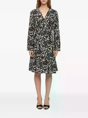 Zadig&Voltaire Remoir Soft Night Flowers Midi Dress