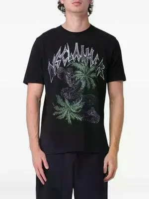DISCLAIMER Graffiti-print T-shirt - Black