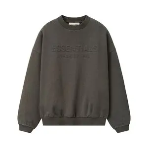 Fear Of God Embossed 90s Relaxed Crewneck 'ash Heather