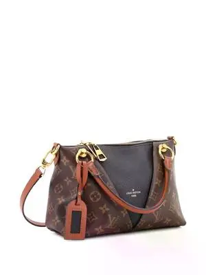 LOUIS VUITTON V Monogram Canvas And Leather Bb Tote Bag - Black