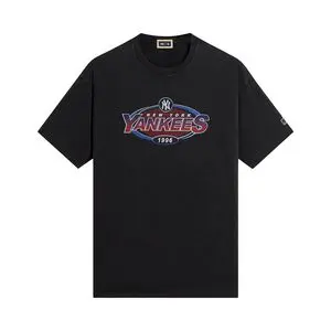 Kith For The New York Yankees Retro Vintage Tee - Black