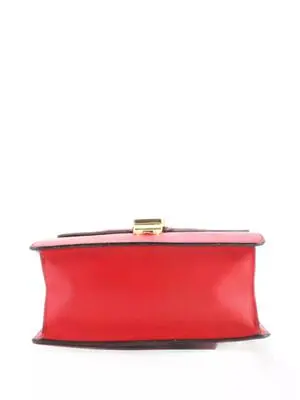 Gucci Sylvie Top Handle Bag Leather Mini Satchel