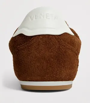 Bottega Veneta Suede Shot Sneakers - Neutral