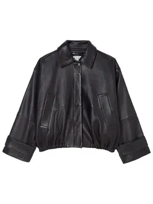 RÓHE Leather Blouson