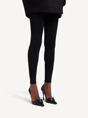 Balenciaga Sporty Viscose Knit Techwear Leggings
