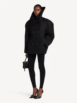 Balenciaga Sporty Viscose Knit Techwear Leggings
