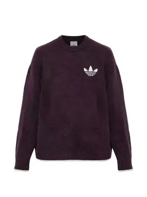 Adidas Ess Logo-embroidered Sweater