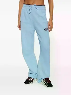 Adidas Logo-embroidered Track Pants