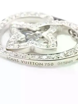 LOUIS VUITTON 1988 Pandantif Diamond Necklace