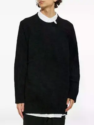 Yohji Yamamoto Cut-out Oversized Sweater