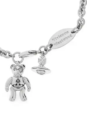 VIVIENNE WESTWOOD Ruby Small Teddy-bear Bracelet