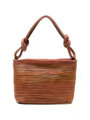 SOMMET Medium Aisha Rows Shoulder Bag - Brown