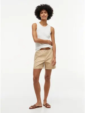 Tommy Hilfiger Lightweight Twill 5 Chino Short - Clayed Pebble