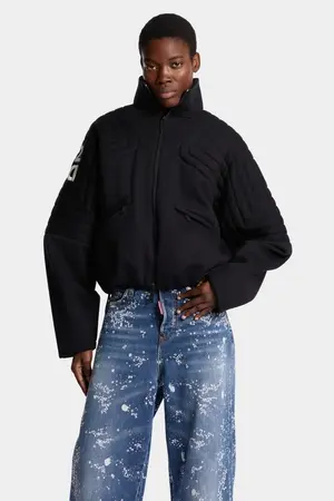 Dsquared2 Upside Down Zipped Fleece