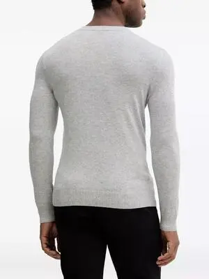 Sisley Crew-neck Ribbed-trim Sweater