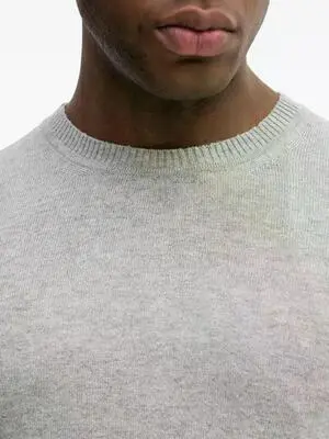 Sisley Crew-neck Ribbed-trim Sweater