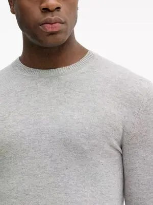 Sisley Crew-neck Ribbed-trim Sweater