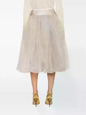 Ermanno Scervino Tulle Layered Midi Skirt