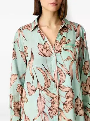 Chantelle Eliot Floral-print Pajama Shirt