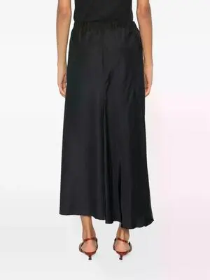 FRANCESCA MARCHISIO Panelled Wool Maxi Skirt