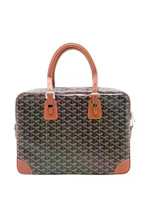 Goyard 2000-2026 Goyardine Ambassade Mm Business Bag - Black