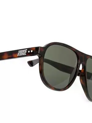 Nike Tortoiseshell-pattern Pilot-frame Sunglasses