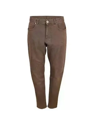 Eleventy Five-pocket Trousers - Brown