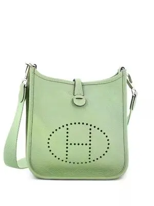 Hermès Evelyne Bag Gen Iii Clemence Tpm Crossbody Bag - Green