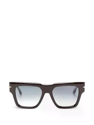 Victoria Beckham Square-frame Sunglasses - Red