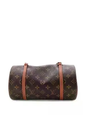 LOUIS VUITTON Papillon Handbag Monogram Canvas 26 Satchel