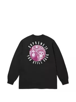 Supreme Graphic-print Long-sleeved T-shirt