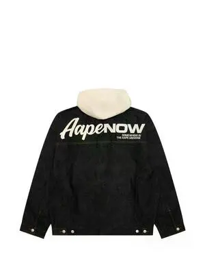 AAPE BY *A BATHING APE Logo-print Denim Jacket