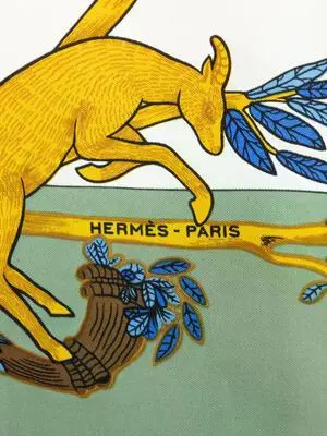 Hermès 2000-2026 Animal Alphabet Silk Scarf 90 Scarves - Multicolour