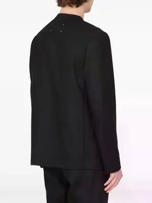 MAISON MARGIELA Collarless Signature Four-stitch Jacket