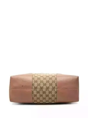 Gucci 2000-2015 Medium Gg Canvas Bree Dome Tote Bag