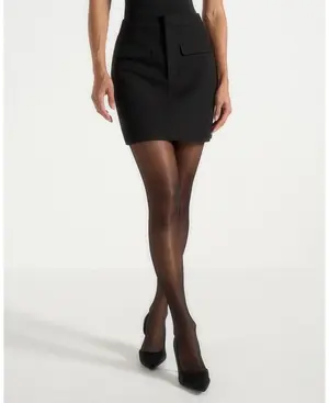 Manière De Voir Josette Tailored Mini Skirt With Braided Trim