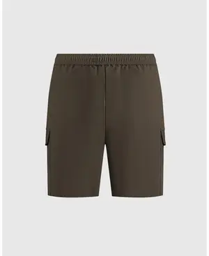 Manière De Voir Dimitri Technical Cargo Shorts - Olive