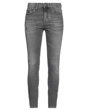 JACOB COHЁN Jeans Lead Size Cotton, Elastomultiester, Elastane - Grey
