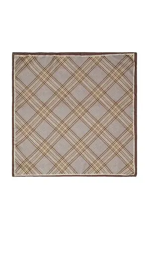 PETIT MOMENTS Plaid Scarf In Neutral - Multi