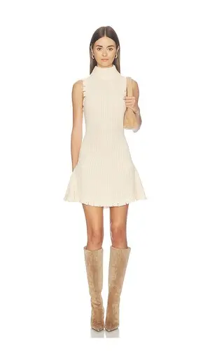 MORE TO COME Kadence Mini Dress - Cream