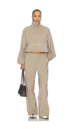 SNDYS. Arden Windbreaker In Brown