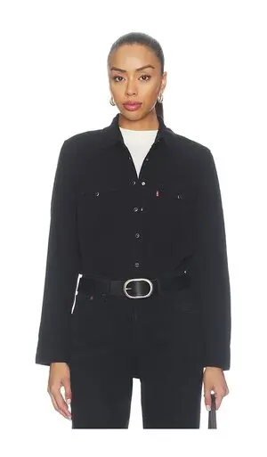 LEVI'S Heritage Western Denim Shirt In Black - Basic Night Western
