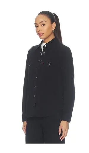 LEVI'S Heritage Western Denim Shirt In Black