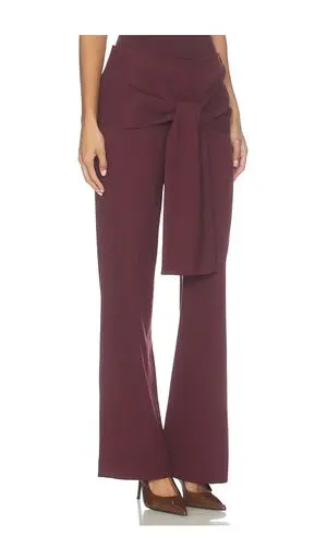 BENNI Verner Pant In Burgundy