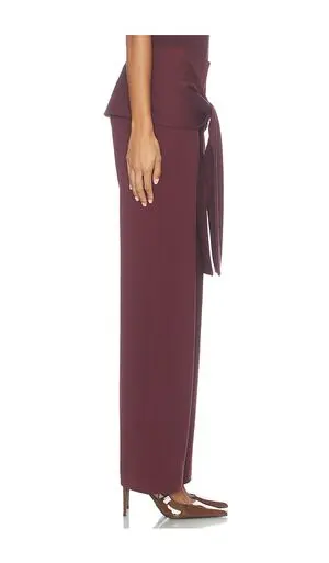 BENNI Verner Pant In Burgundy