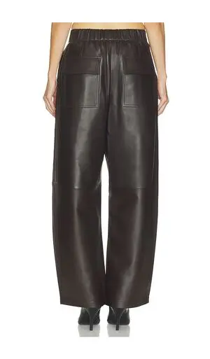 A.L.C. Palmer Pant In Chocolate