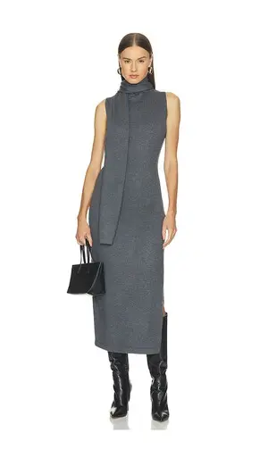 Astr The Label Shyanne Dress In Grey