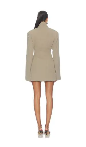 SNDYS. Dakari Mini Dress In Brown